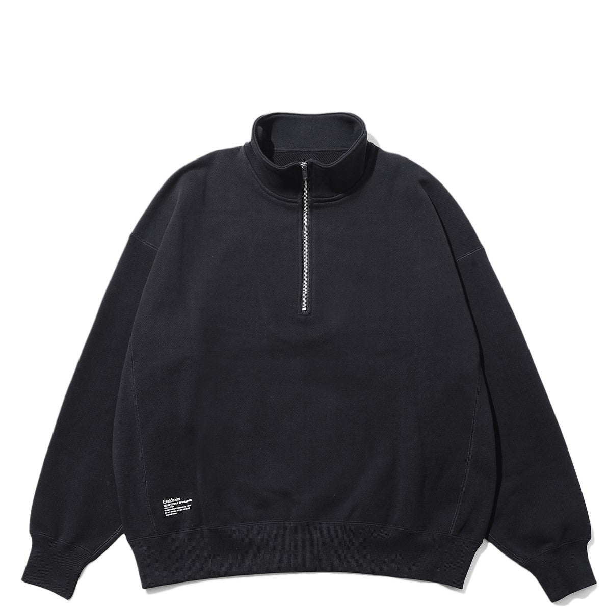 FreshService / HEAVY OZ HALF ZIP PULLOVER BLACK – CASDAY / キャスデイ ...